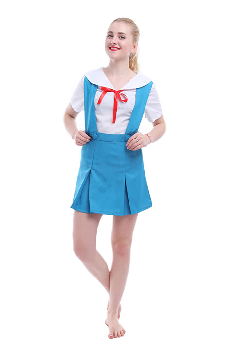 Asuka Soryu Langley Eva Cosplay Déguisements Belle robe uniforme ...